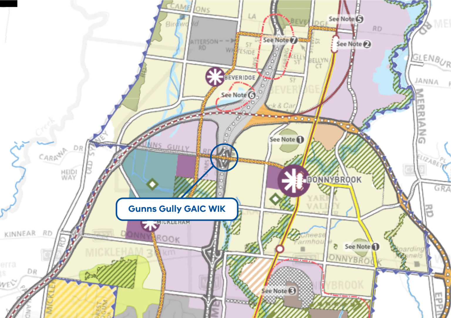 Gunns Gully Road Interchange GAIC WIK - VPA